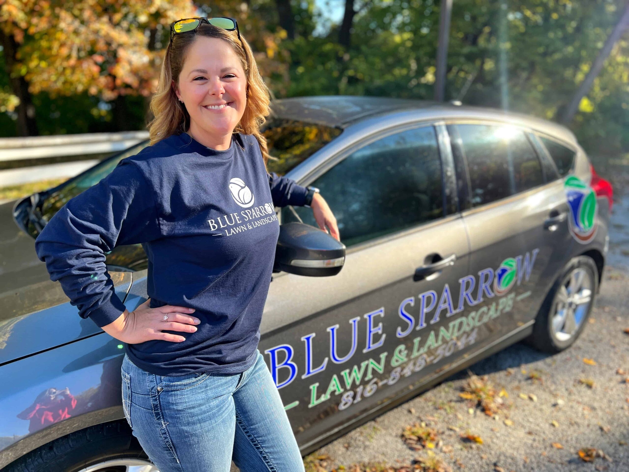 Meet Joy - Blue Sparrow Lawn and Landscape